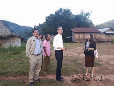 ADB County Director Visits Projects Funded by the Bank in Northern Laos