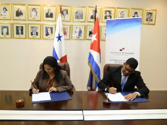 Panama and Cuba sign agreement on customs matters