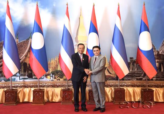 Lao and Thai Parliaments Strengthen Strategic Partnership for Growth ...