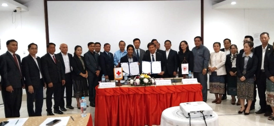 Lao Red Cross and Swiss Red Cross Sign MoU to Strengthen National Blood ...