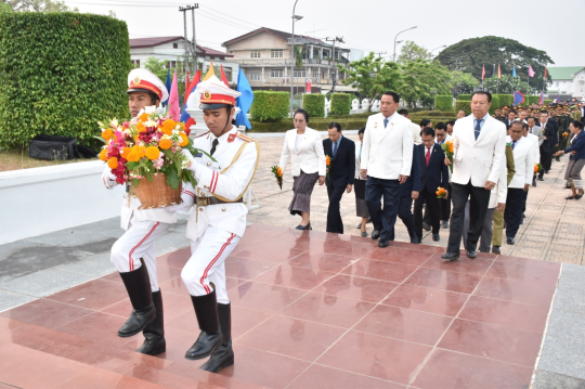 Nouhak Phoumsavanh’s 111th Birthday Commemorated in Savannakhet