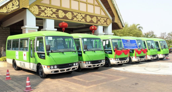 Vientiane’s Public Transport drives ahead as Japan provides brand new ...