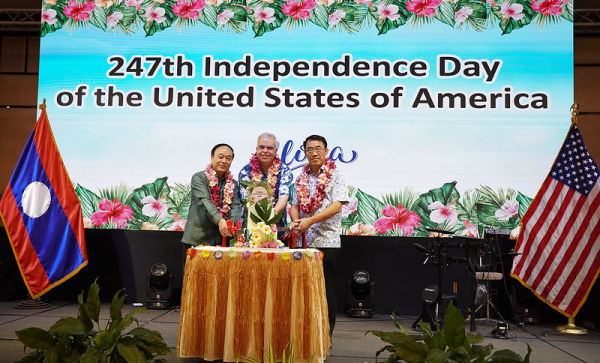U.S’s 247th Independence Day celebrated in Vientiane