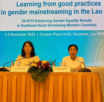 Government Builds Capacity for Gender Equality in Laos